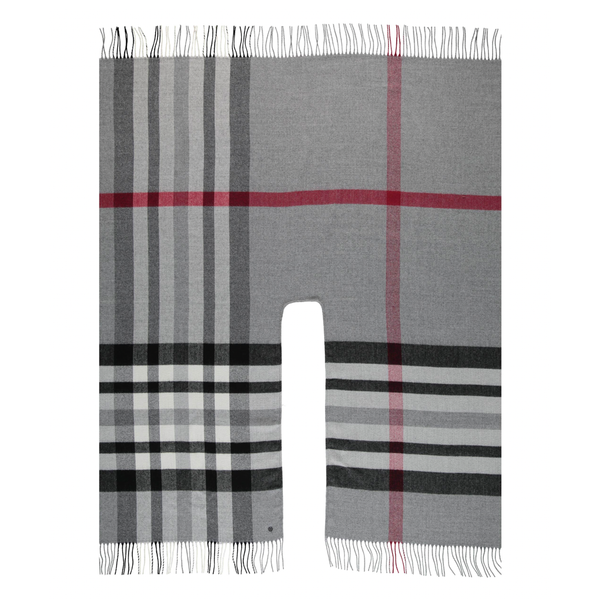 Plaid Ruana (Poncho) in Morning Grey – Rocky Mountain Flannel Company